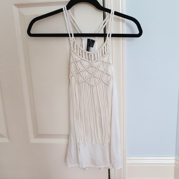 Mango | Tops | Mango Crochet Tank | Poshmark